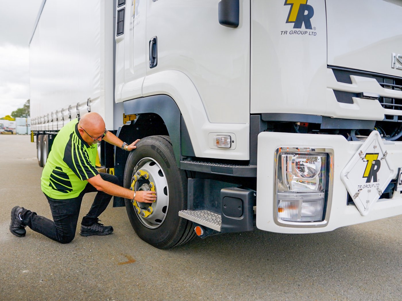 Heavy truck driver